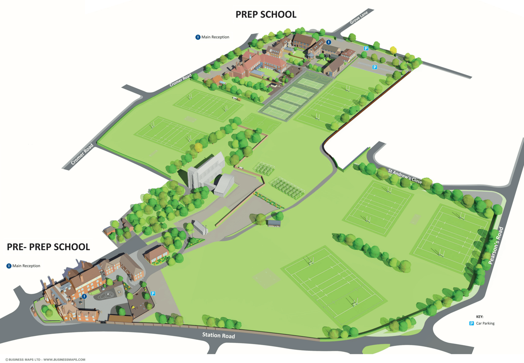 Campus Map | Gresham's, North Norfolk