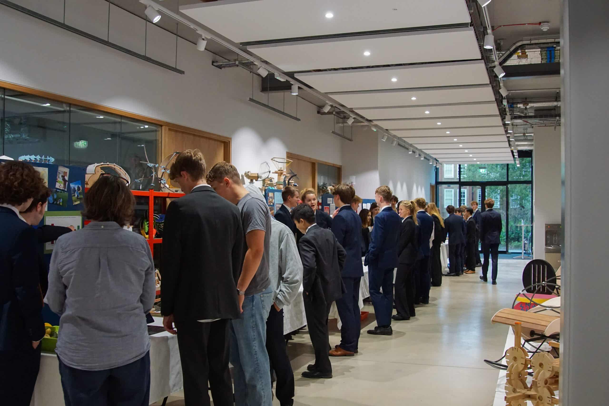 Year 12 complete science project for their IB Award - Gresham's School