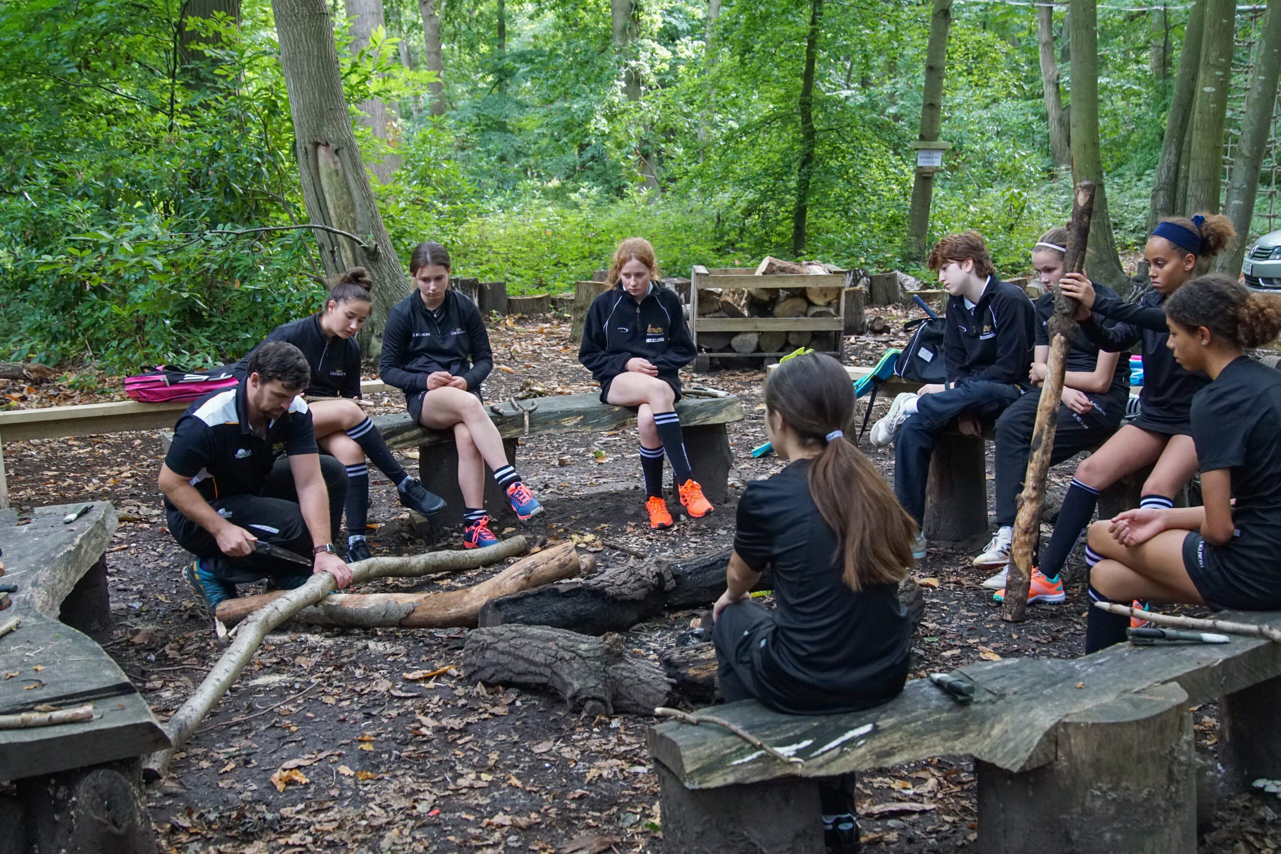 Year 9 Oakeley pupils have been learning outdoor survival skills ...