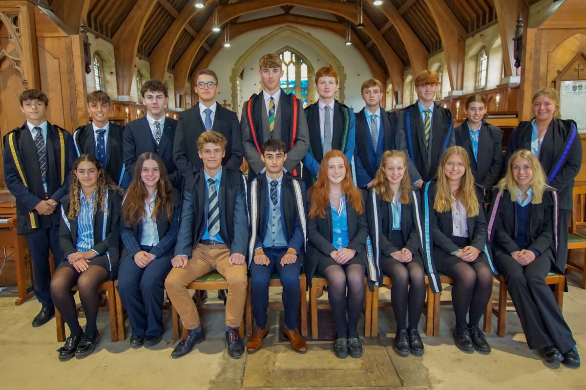 School Captains and Prefects 2022/23 - Gresham's School