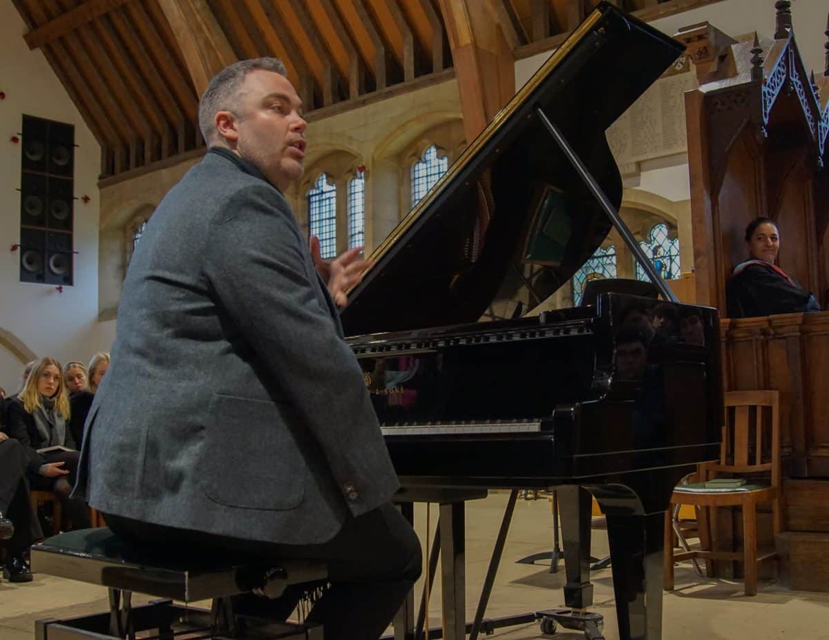 Year 11 pupil Milan reflects on a visit from pianist Nicholas McCarthy ...