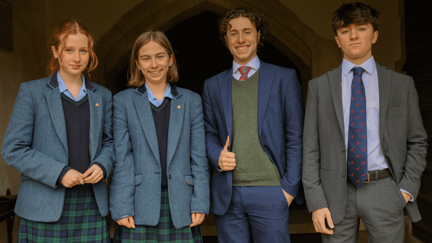 Our Schools' Challenge quiz team have made it to the regional final - Gresham's School