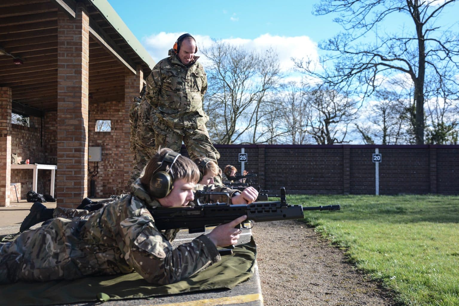 Army and RAF Cadets spent a day at Robertson Barracks - Gresham's School