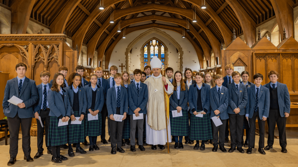 The annual Service of Confirmation was a moving occasion - Gresham's School