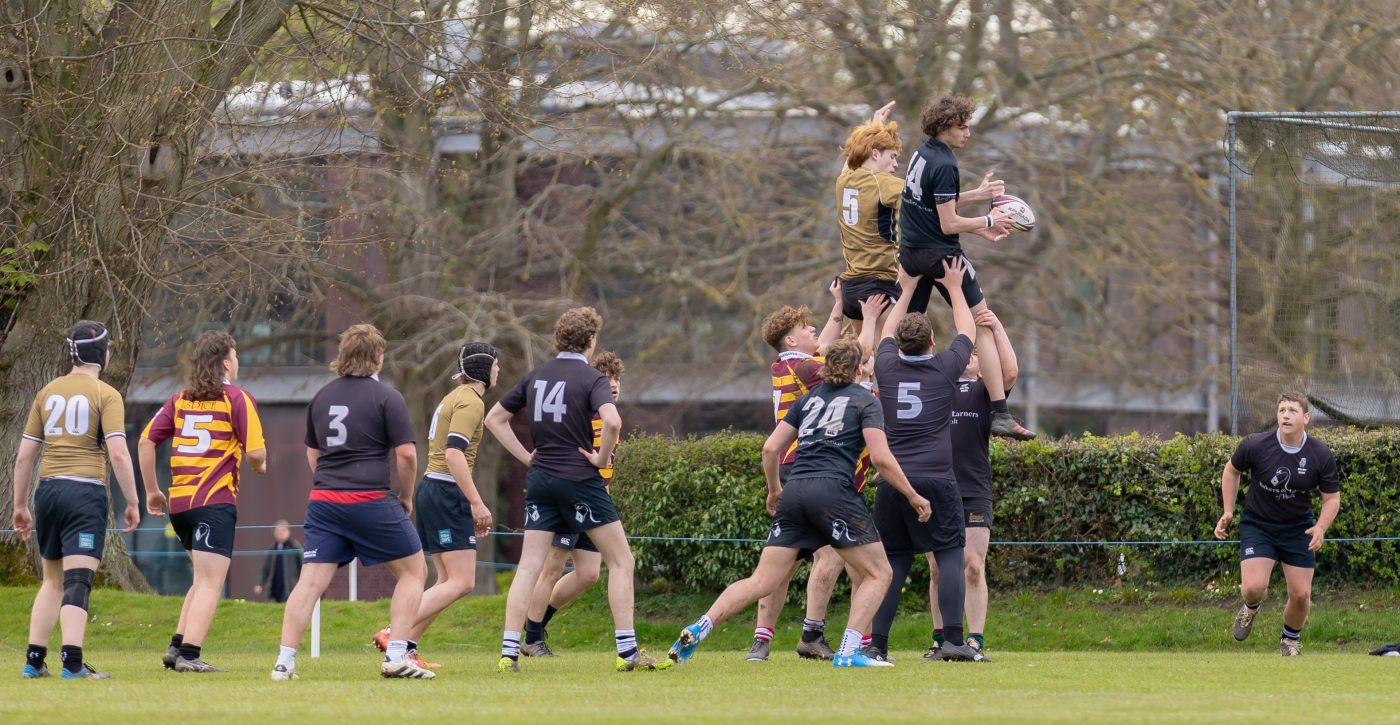 Well done to Nico for organising a charity rugby match - Gresham's School