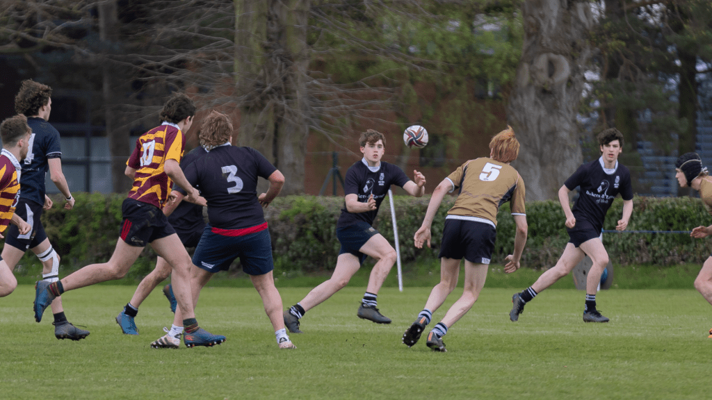 Well done to Nico for organising a charity rugby match - Gresham's School