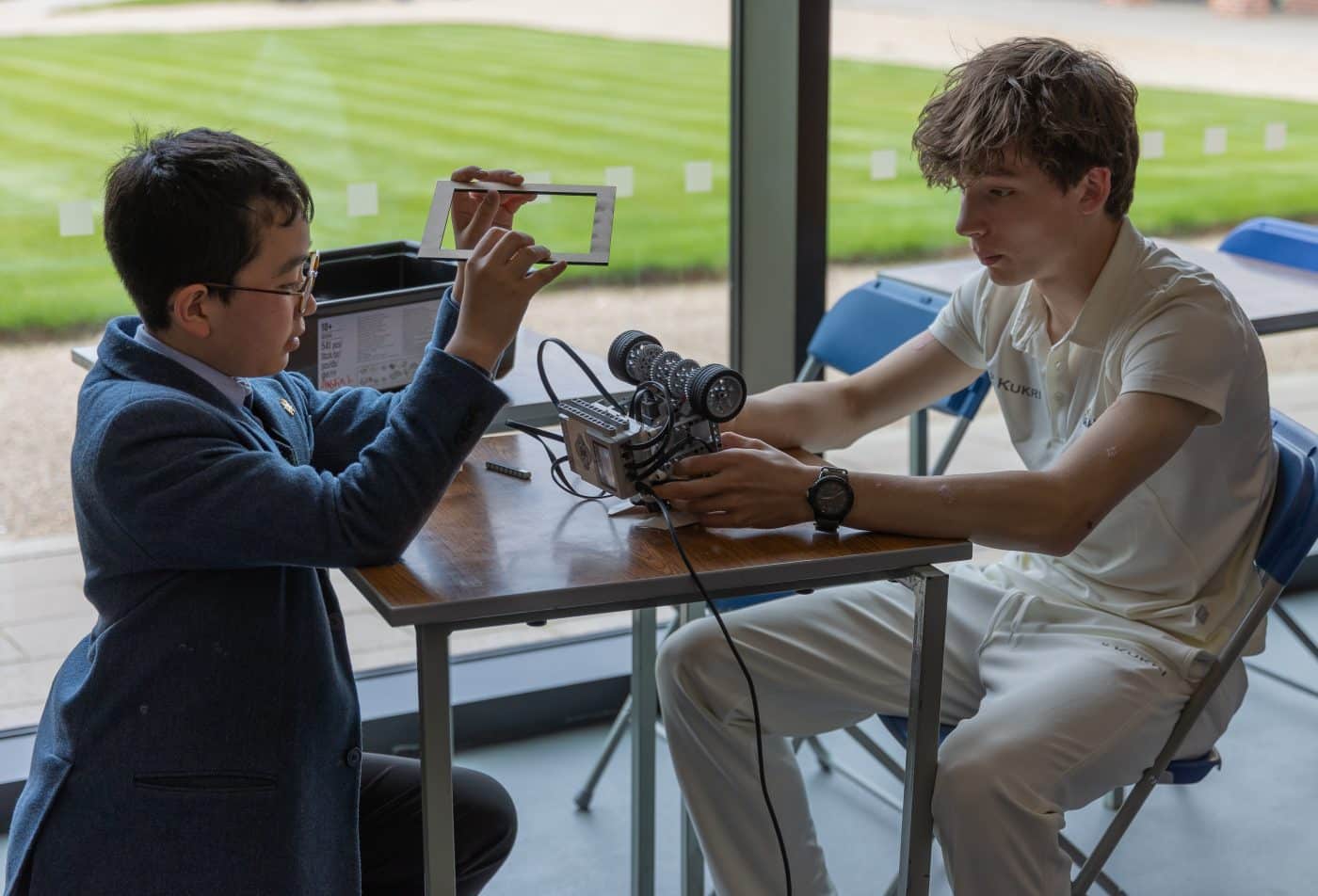 Year 9 have been building Lego Sumo robots ahead of the international ...