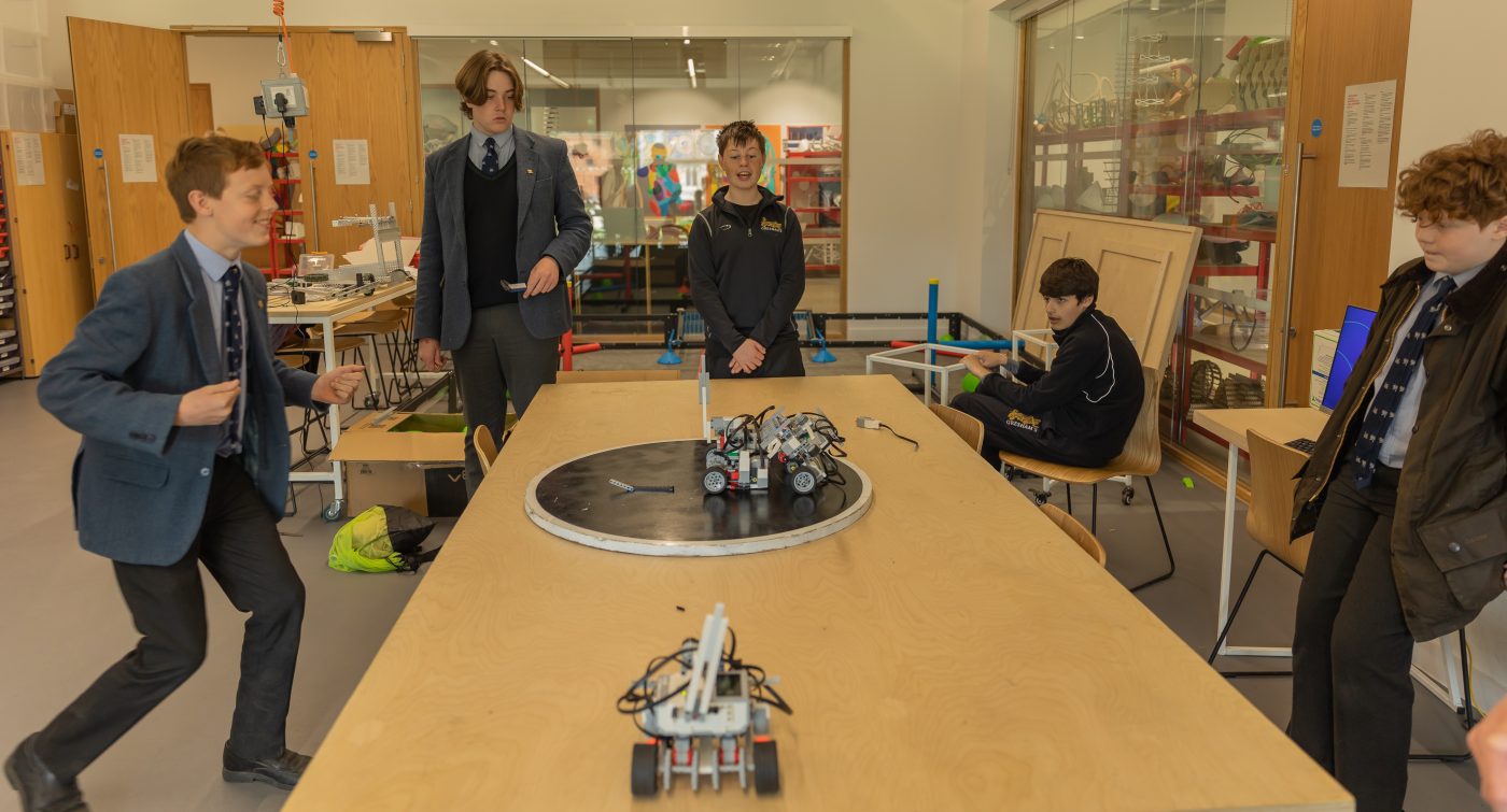 Year 9 have been building Lego Sumo robots ahead of the international ...