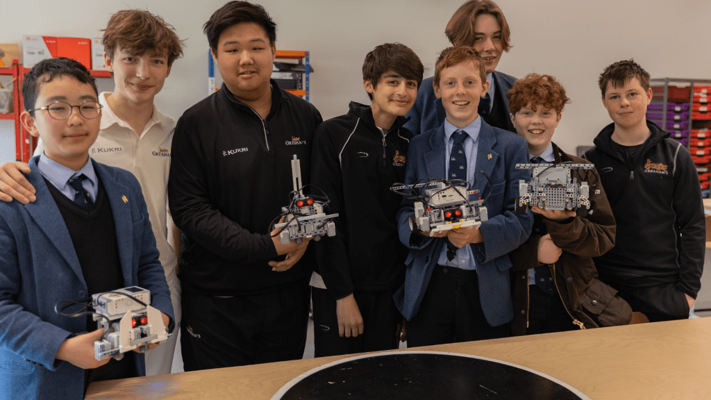 Year 9 have been building Lego Sumo robots ahead of the international ...