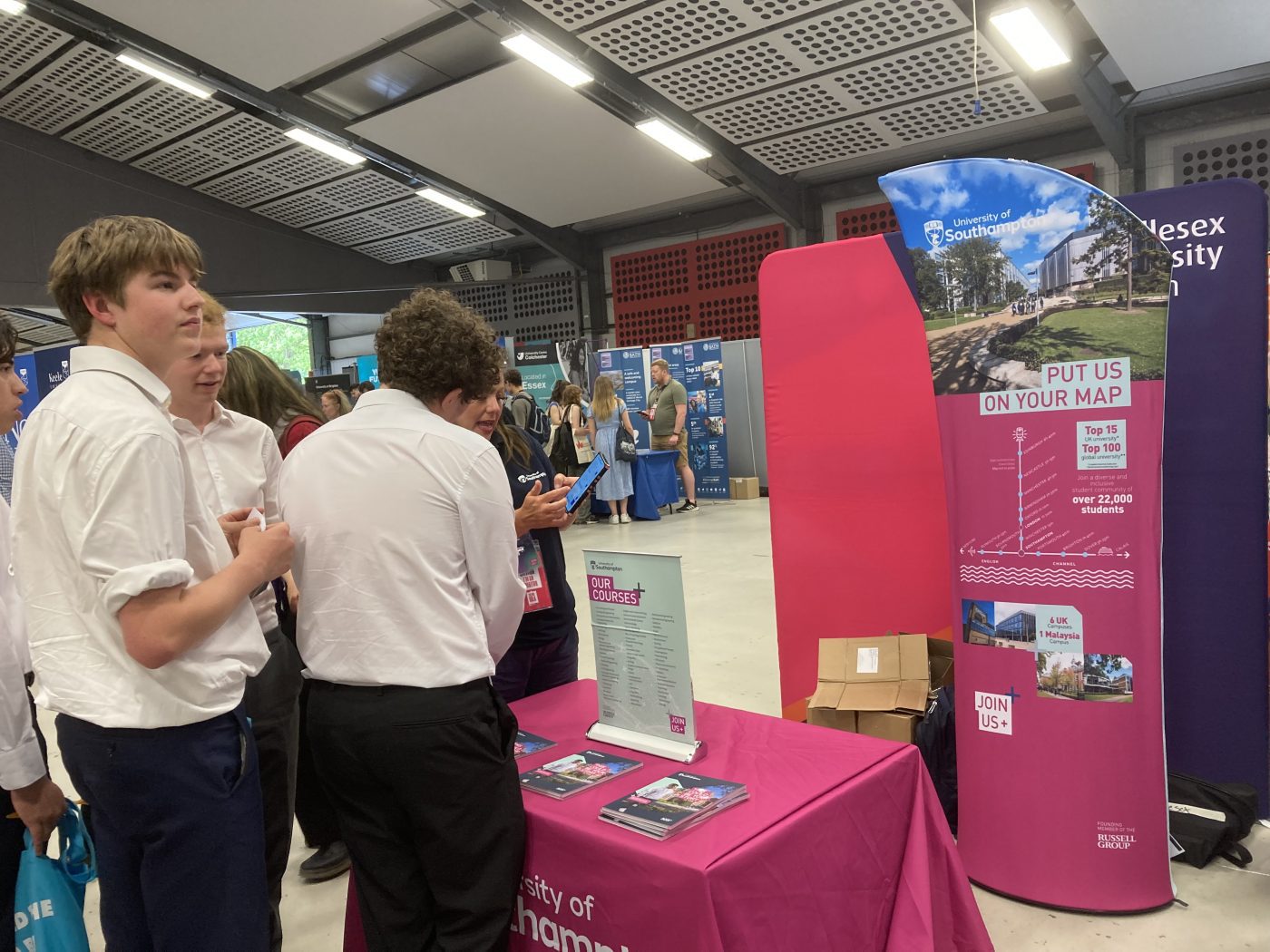 Year 12 pupils had a successful visit to the 'UCAS Discovery' event ...