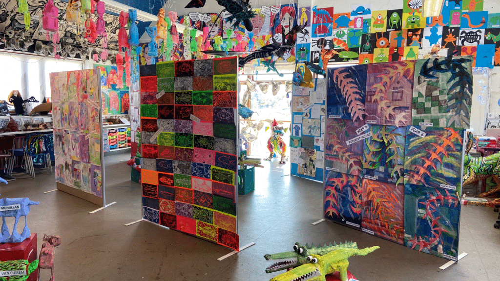 The Prep School welcomed lots of visitors to their colourful Art Show ...