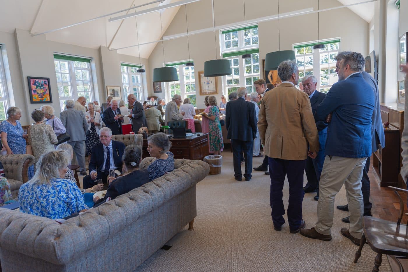 Arkell House has been declared open by John Arkell - Gresham's School