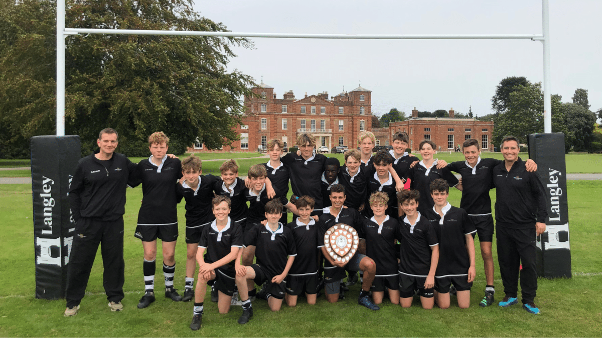 Congratulations to our U14 Rugby team who have won the County Cup - Gresham's School