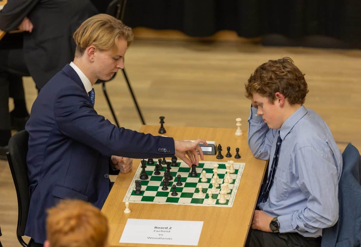 Well done to Woodlands who have won the House chess tournament ...
