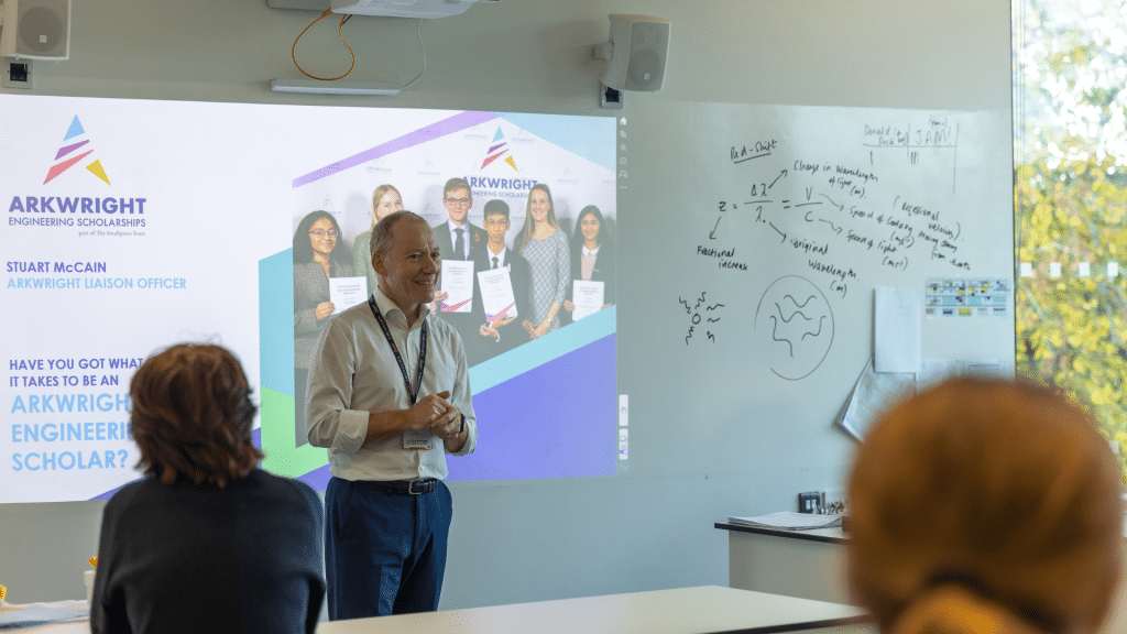 We welcomed Stuart McCain, regional representative for The Arkwright ...