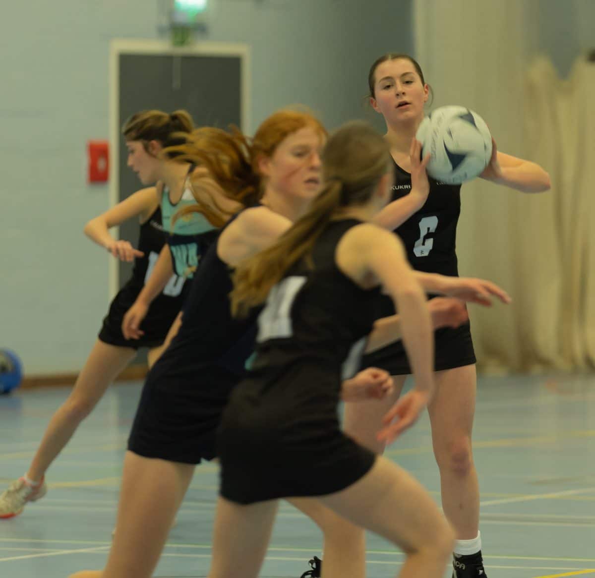 The U15 netball team faced a strong Rugby School team in the ...