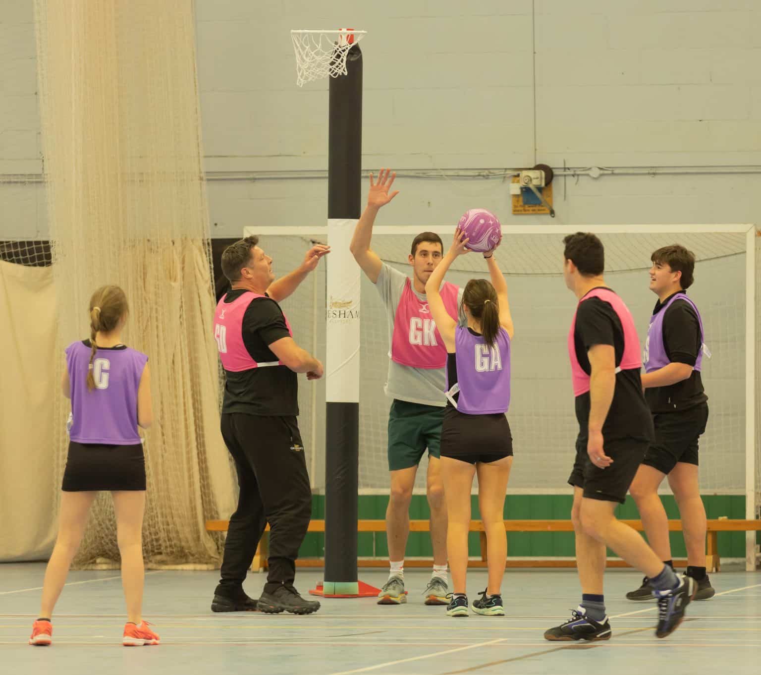 A staff vs pupils Netball match raised much needed funds for Holt Youth ...