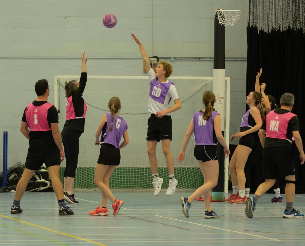 A staff vs pupils Netball match raised much needed funds for Holt Youth ...