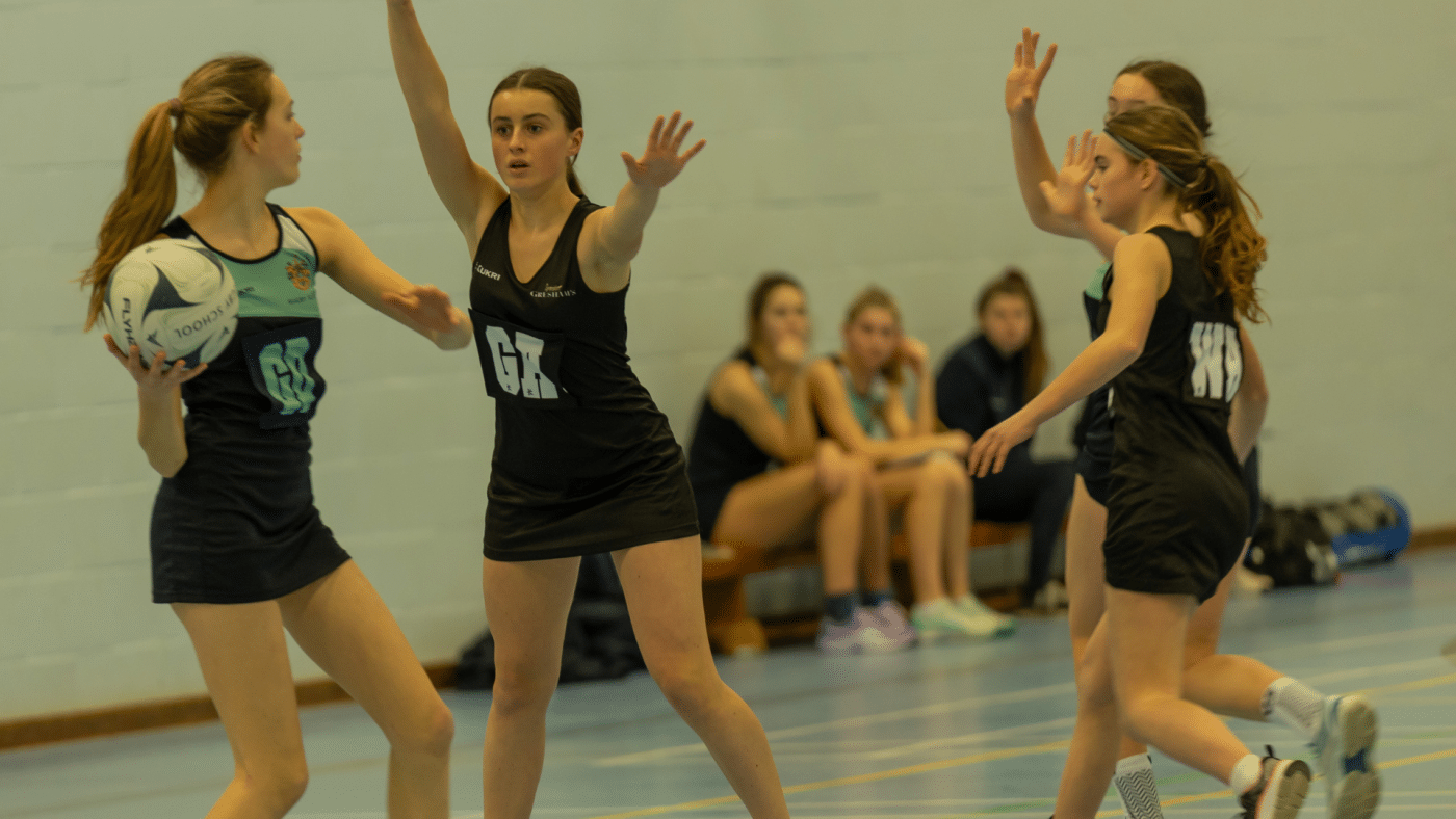 The U15 netball team faced a strong Rugby School team in the ...