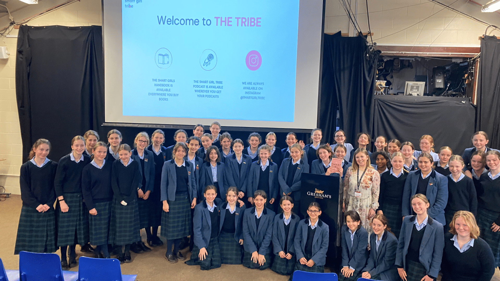 Author Scarlett Clark visited the Prep School to speak about her book ...