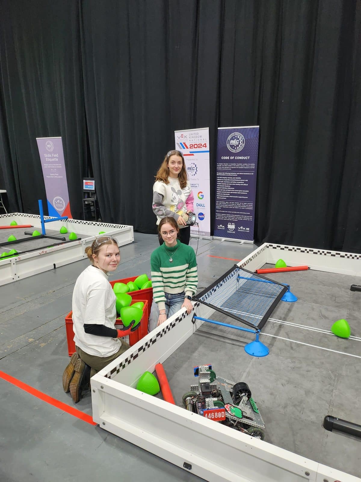Well done to Team Frog who won a trophy at the VEX Robotics National ...