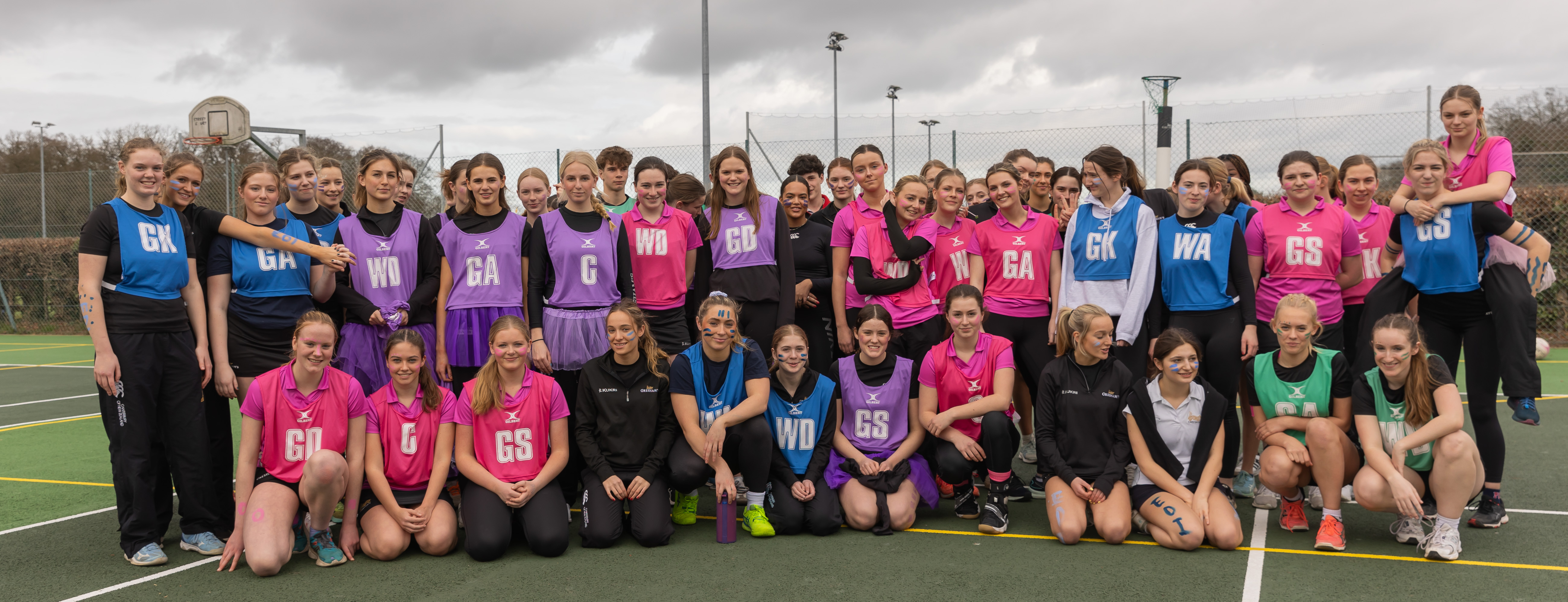 Our netball teams have competed in many excellent matches this term ...