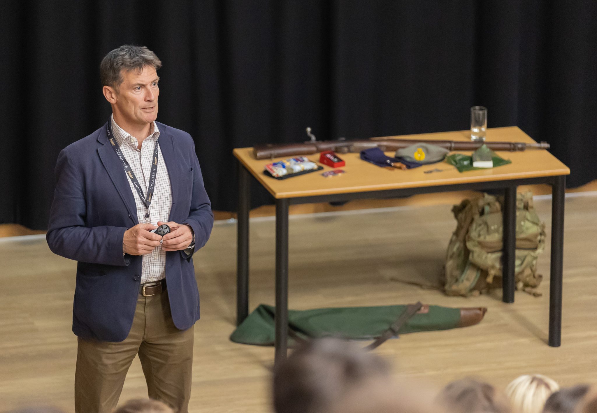 Major General Felix Gedney kicks off the first academic enrichment ...