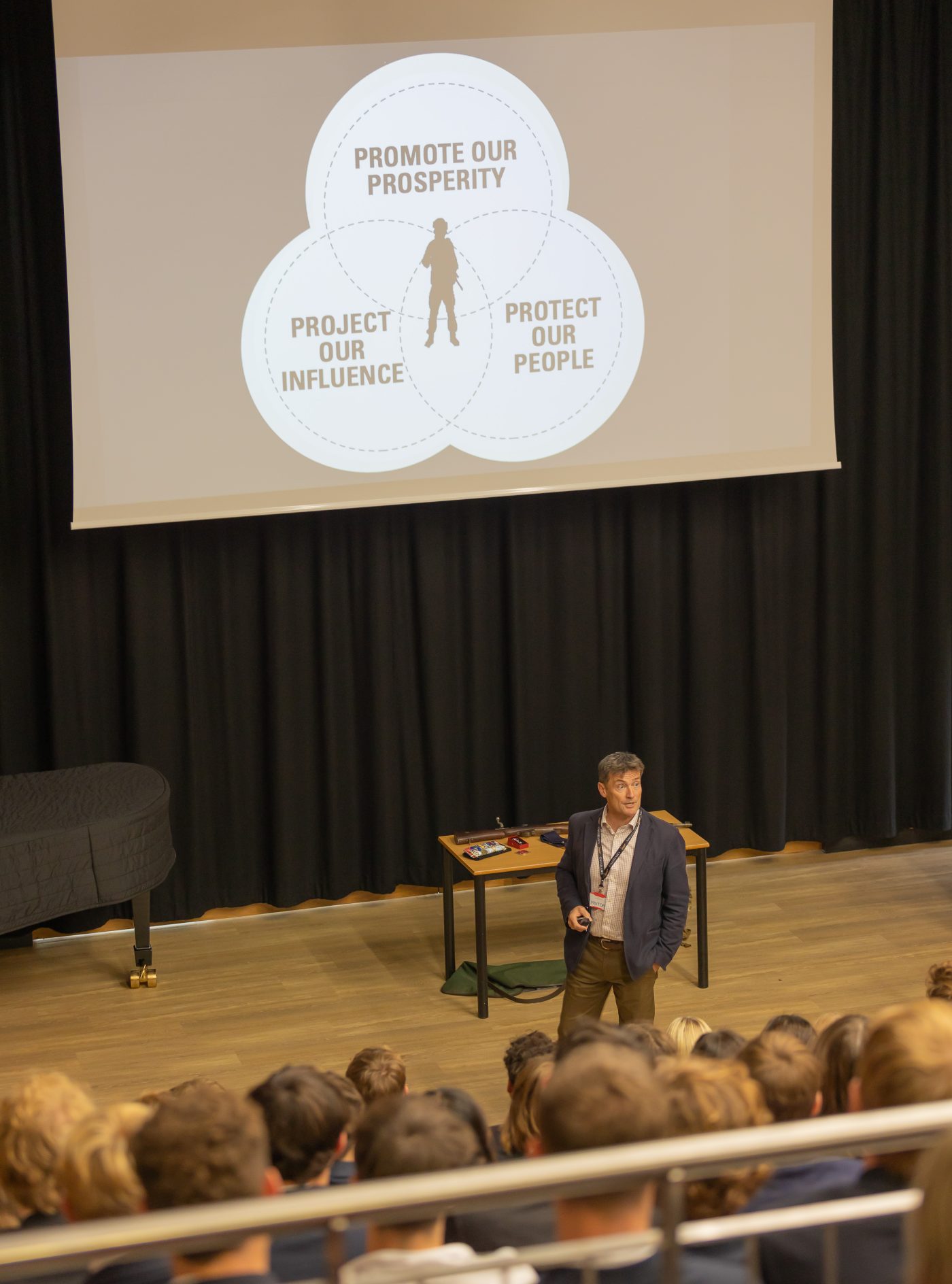 Major General Felix Gedney kicks off the first academic enrichment ...