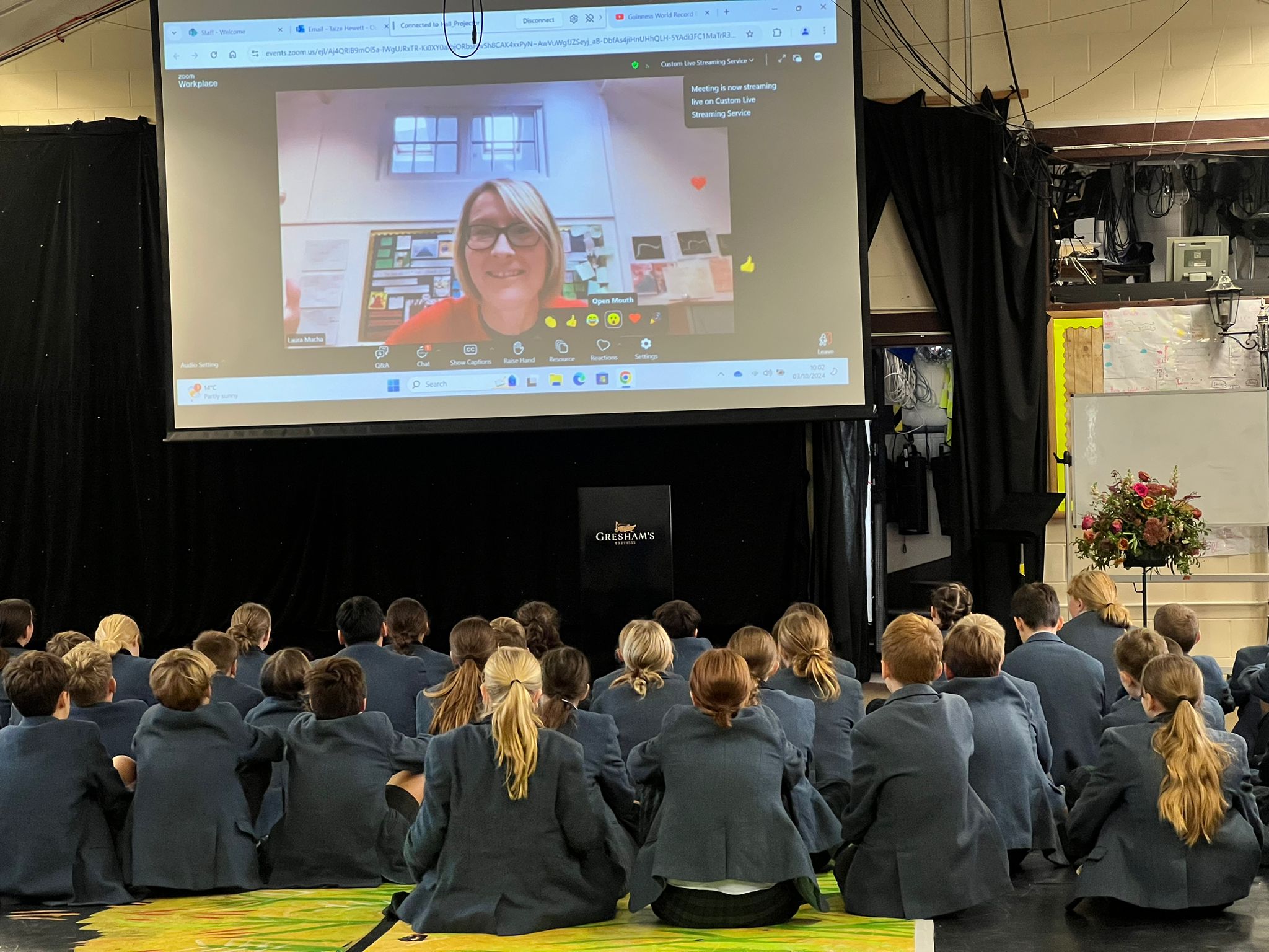 Prep pupils in Guinness World Record attempt - Gresham's School
