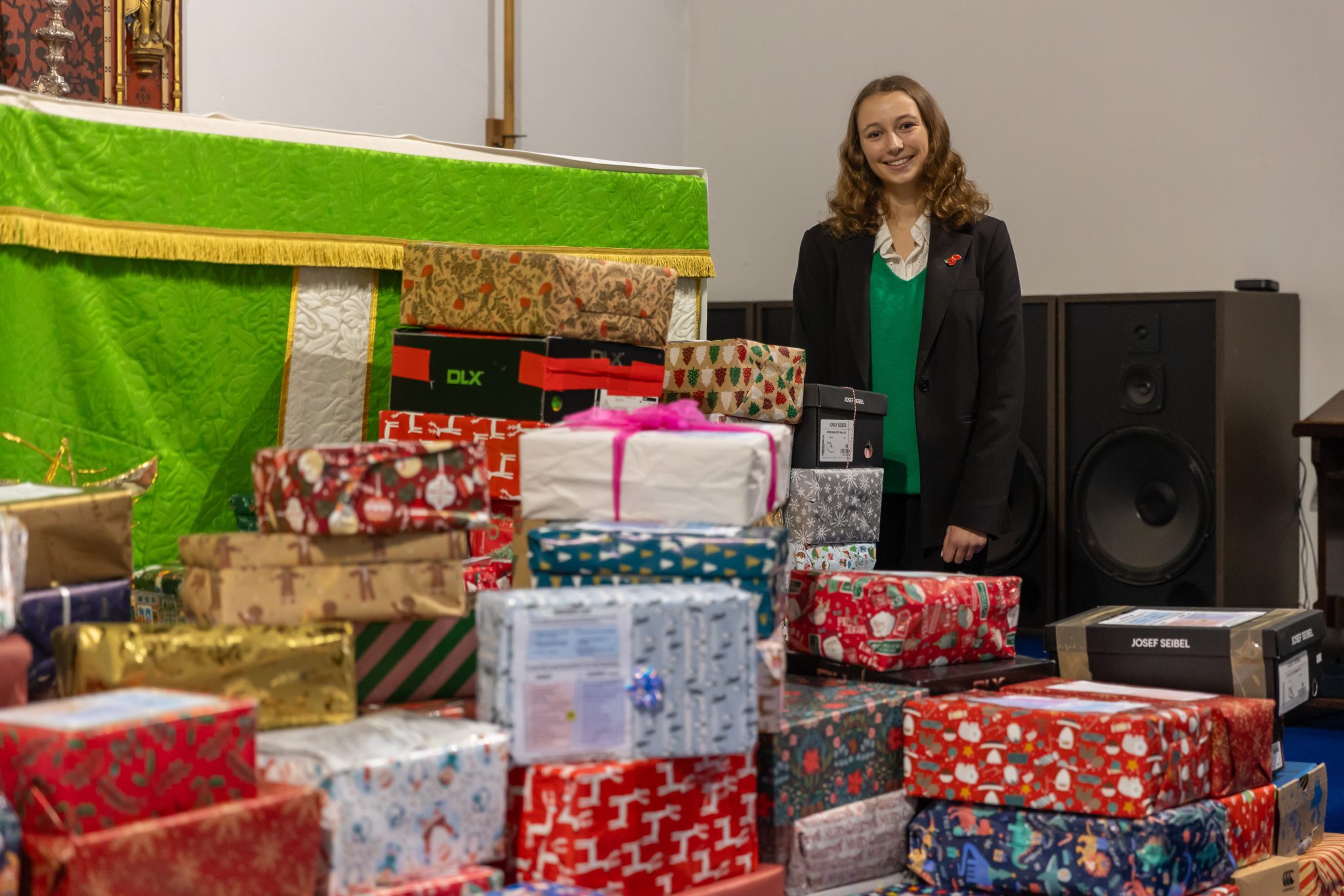 Sixth Form pupil Jemima leads successful Shoebox Charity Project ...