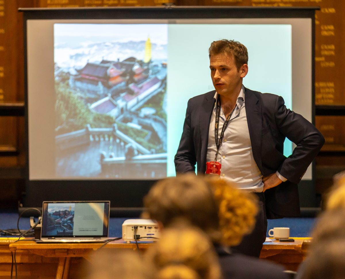 Year 12 pupils explore gap year options in an information session - Gresham's School