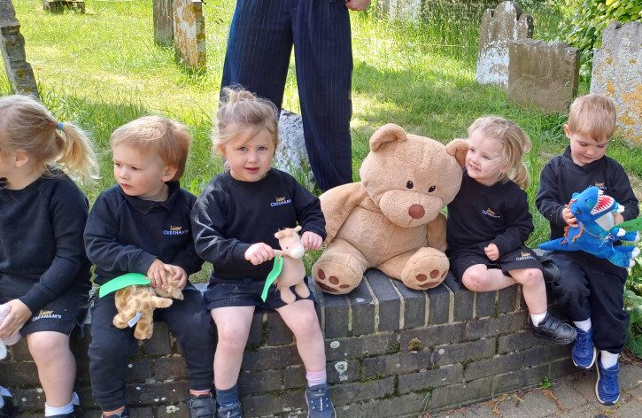 Excited Pre-Prep pupils enjoy Teddy Zip Wire event - Gresham's School