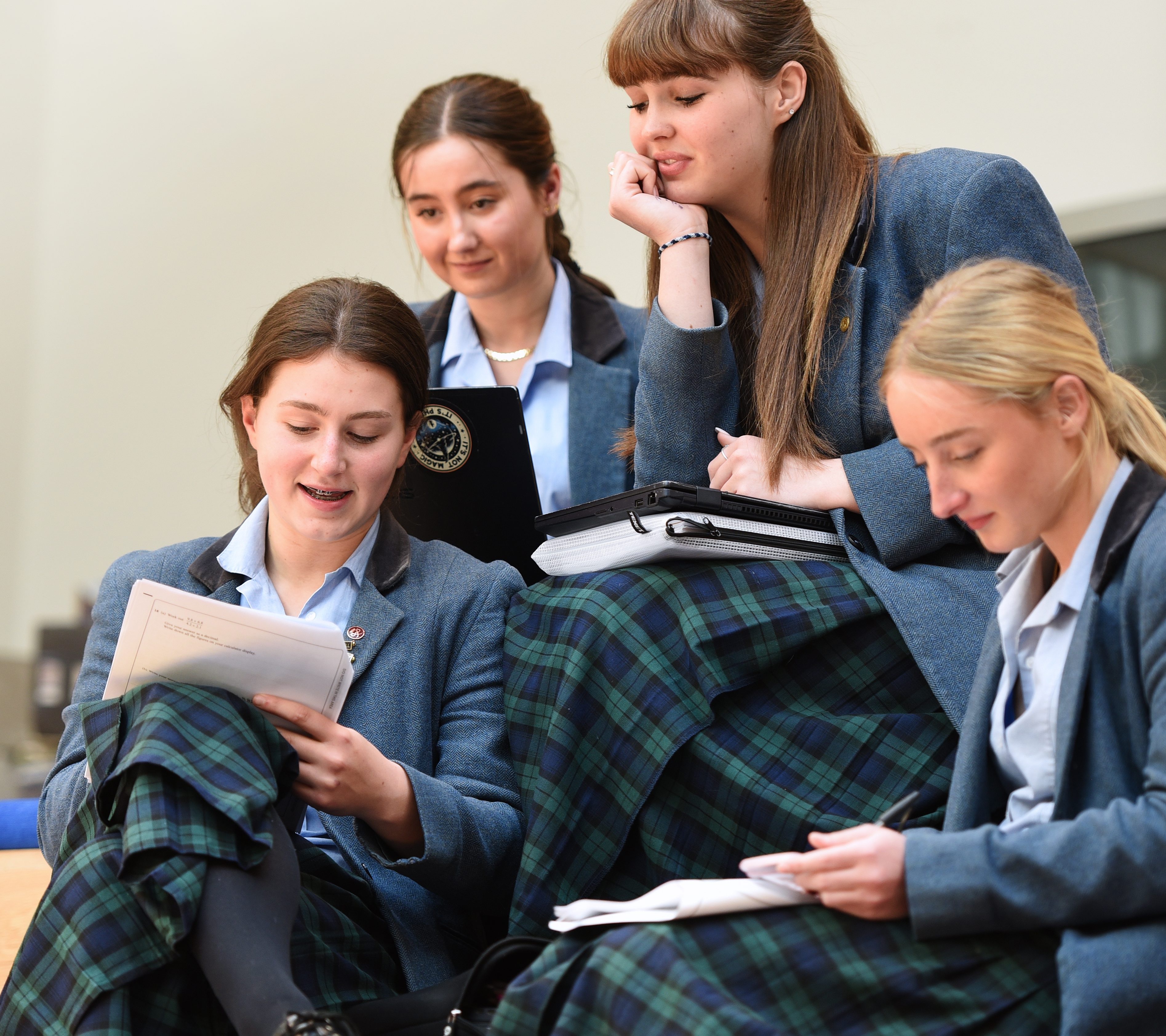 Year 11 pupils celebrate top-tier GCSE results - Gresham's School